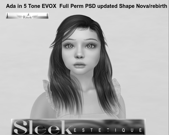 Second Life Marketplace - Ada in 3 demo Bom Skins
