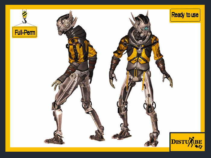 Second Life Marketplace - ::DisturbeD:: Spike Cyborg Fictional ...