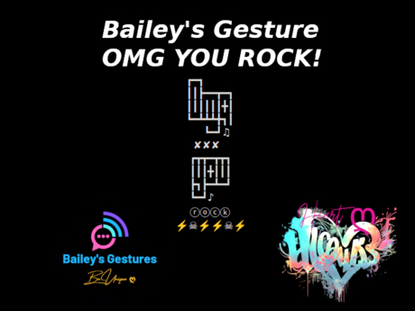 Second Life Marketplace - Bailey's Gestures_ Omg You Rock! @ HEART