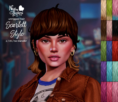 Second Life Marketplace - (NO) Scarlett Style - Wild Colors