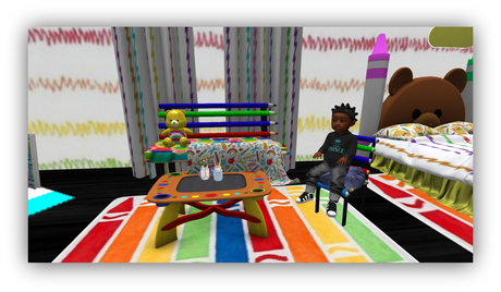Second Life Marketplace - merci~teddy bear color your world bedroom