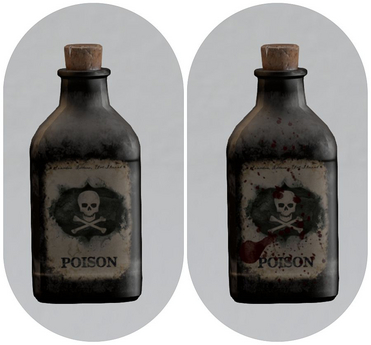 Second Life Marketplace - NT - Wednesday Addams Poison Bottle