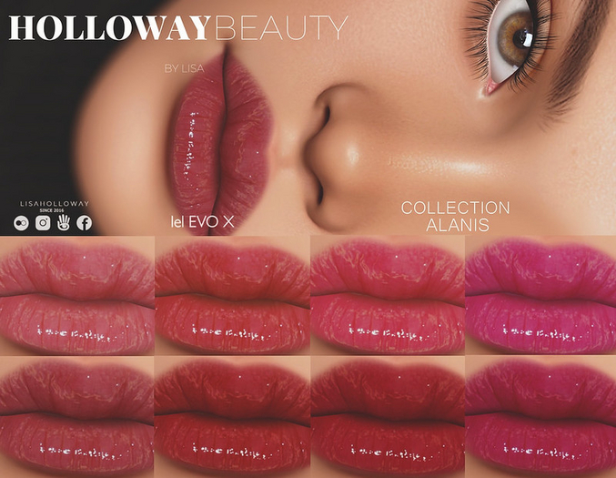 Second Life Marketplace - Holloway Beauty - Alanis Collection // Fatpack
