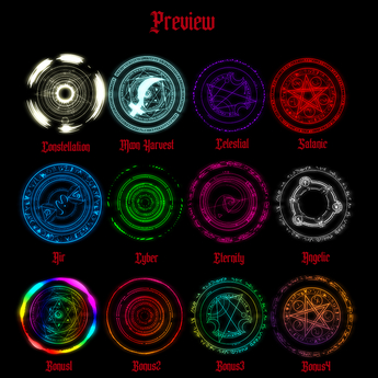 Second Life Marketplace - Gothicorn - Magic Runes - Cyber
