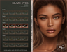 Second Life Marketplace - AG. Blaze Eyes - Pack 3