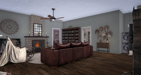 Second Life Marketplace - Rubble Tiny House - Ranch Style