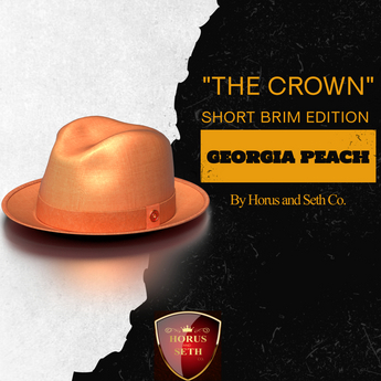 Second Life Marketplace - -H&S- Small Brim Fedora - Georgia Peach