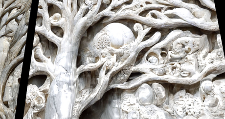 Second Life Marketplace - TGR - Stone - Marble Trees Set E boxed