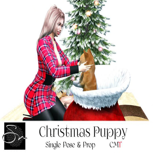 Second Life Marketplace - **SN~ Christmas Puppy