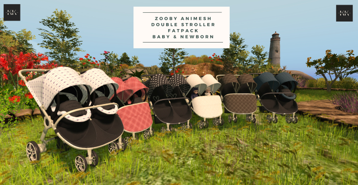 Second Life Marketplace - {KK} Zooby Animesh ATTACH ONLY ~ Double Twin ...