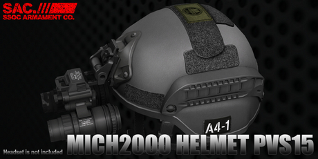 Second Life Marketplace - [SAC] MICH2000 Helmet v1.20 RANGER GREEN Box