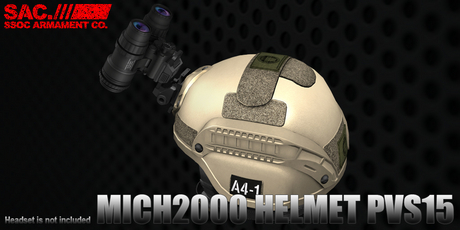 Second Life Marketplace - [SAC] MICH2000 Helmet v1.20 RANGER GREEN Box