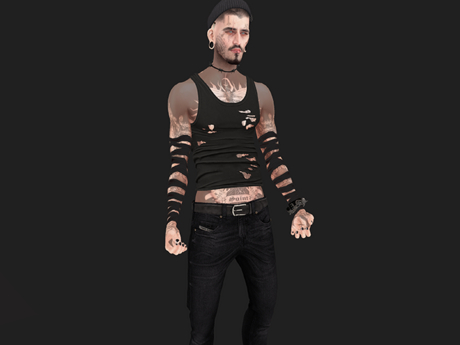 Second Life Marketplace - Slider - "Edgy Boy" Alain EvoX Shape/Style Card