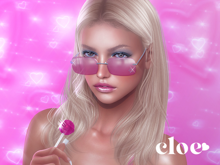 Second Life Marketplace - Cloe - Y2k Replay Shades - Deluxe