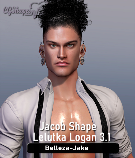 Second Life Marketplace - *CGShapes * Jacob Shape Lel Evox Logan