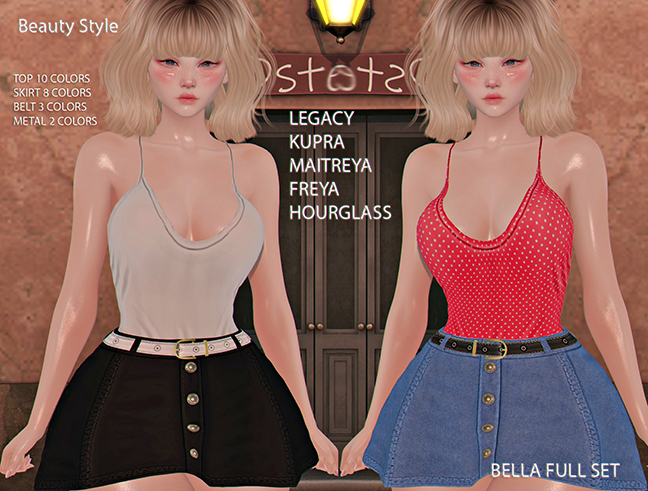 Second Life Marketplace - [BS] BELLA SET PACK
