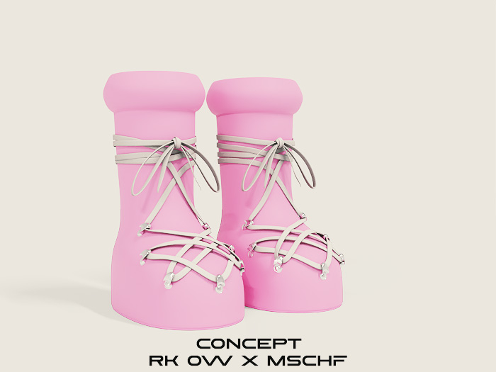 Second Life Marketplace - VB. RKOW x MSCHF Boots Pink