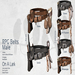 Second Life Marketplace - *OAL* RPG Belts M Blk Cook