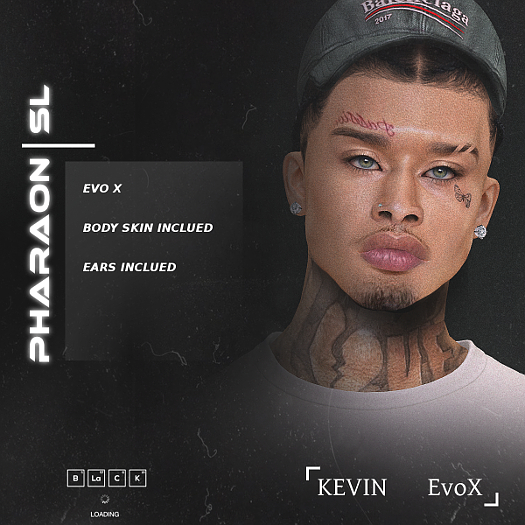 Second Life Marketplace - PHARAON - KEVIN / Skin EvoX
