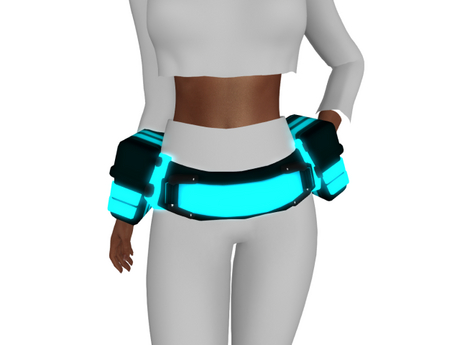 Second Life Marketplace - Cyber belt with 4 pouches