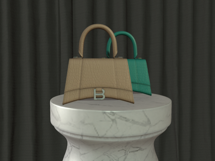 Second Life Marketplace - Big Bank Bag Cream