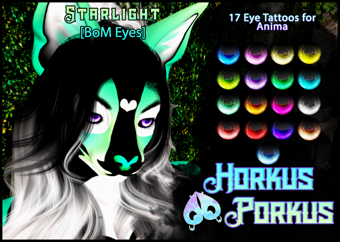 Second Life Marketplace - [HkPk] Anima Starlight Eyes BoM