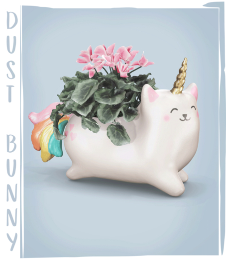 Second Life Marketplace - dust bunny . quirky planters 3 . caticorn ...