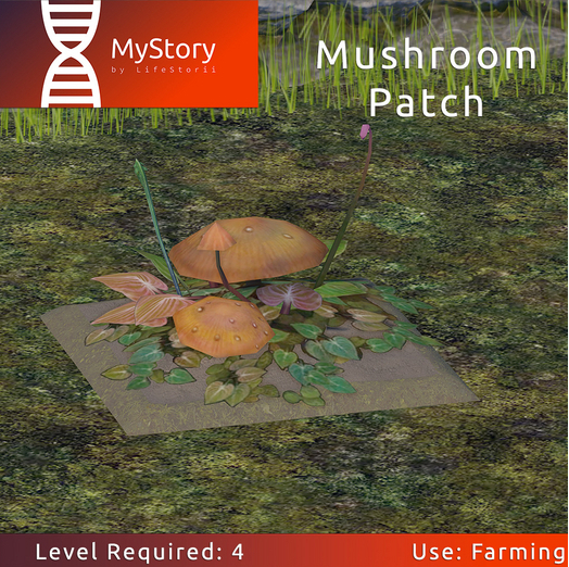 Second Life Marketplace - MyStory Mushroom Patch (v1.4) (Boxed)