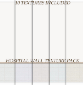 Second Life Marketplace - Miamor Textures - Seamless Hospital Wall Textures