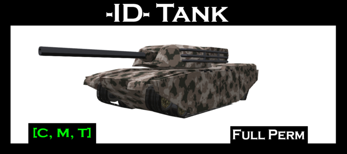 Second Life Marketplace - -ID- Tank Model FULL PERM