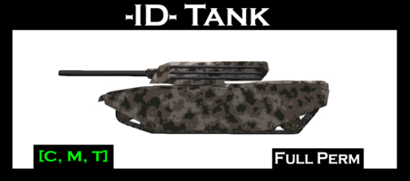 Second Life Marketplace - -ID- Tank Model FULL PERM