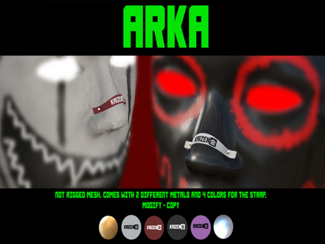 Second Life Marketplace - ::ARKA:: KAIZEN- Nose piercing FEMALE