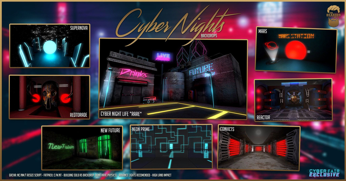 Second Life Marketplace - Cyber Night Life *RARE* - Cyber Nights - The ...