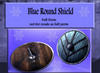 Second Life Marketplace - Blue Round Shield