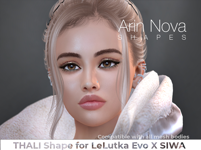 Second Life Marketplace - ArinNovaShapes THALI SHAPE Lelutka Evo X SIWA ...