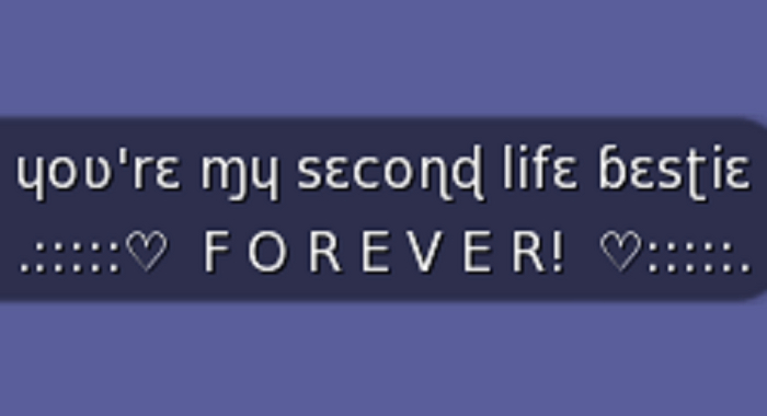Second Life Marketplace - :: MG :: You're My Second Life Bestie Forever ...