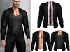 Second Life Marketplace - BRON - Jason Leather Jacket - Black