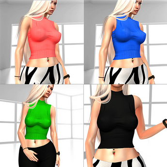 Second Life Marketplace - SUISUI:-Liyn Turtleneck Top-Slink,Belleza ...