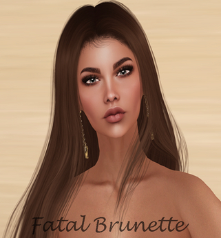 Second Life Marketplace - BoM Skin for Genus Head Fatal Brunette