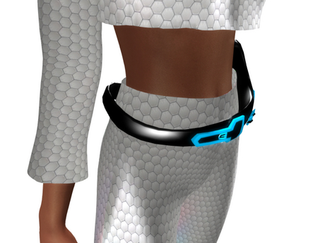 Second Life Marketplace - Cyberpunk decorative belt (5 colors)