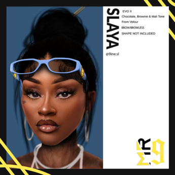 Second Life Marketplace - Slaya Skin Choc Tone (EVO X)