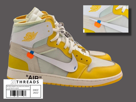 Second Life Marketplace - [21T] "RETRO CANARY YELLOWS AIR-J1" - SNKRS
