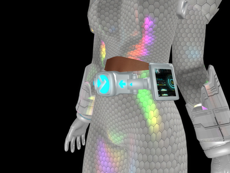 Second Life Marketplace - White snake - Cyber outfit (TMP Legacy)