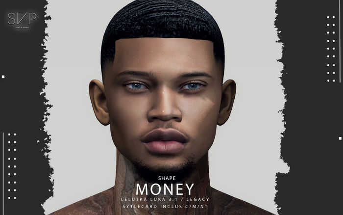 Second Life Marketplace - SVP Shape Money Lelutka Luka 3.1 / Legacy