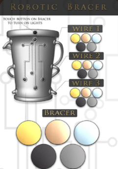 Second Life Marketplace - -Elemental - 'Robotic Bracer' Gold Precious