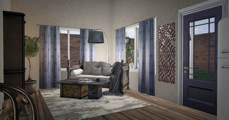 Second Life Marketplace - Rubble Tiny House - Beachy/Cabin Style