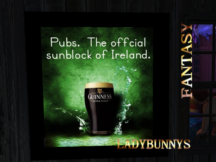 Second Life Marketplace - St Patricks Day Irish Pubs-Offical Sunblock ...