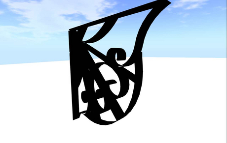 Second Life Marketplace - Wall Wrought Iron Bracket