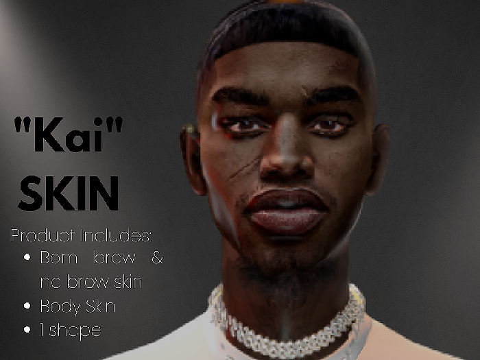 Second Life Marketplace - 3x Kai Skin Bom/Evo
