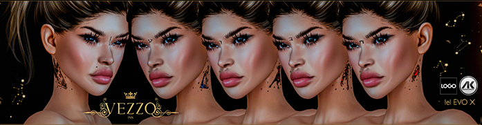 Second Life Marketplace - Zodiac Signs - Color, Face Tattoo, Lelutka ...